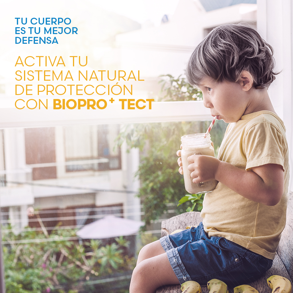 BIOPRO+ TECT Caja 14 sticks x 25 gr – Fuxion | Smart drinks